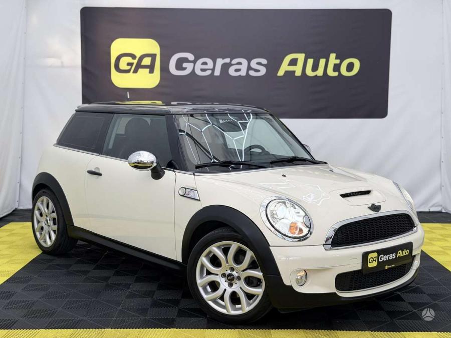 Balts MINI cooper-s 2010 Viļņa, ar dzinēja tilpumu 1.60 L un nobraukumu 68 tūkst. km par 6999 €, foto 4 vietnē AUTOMOTO.COM.LV