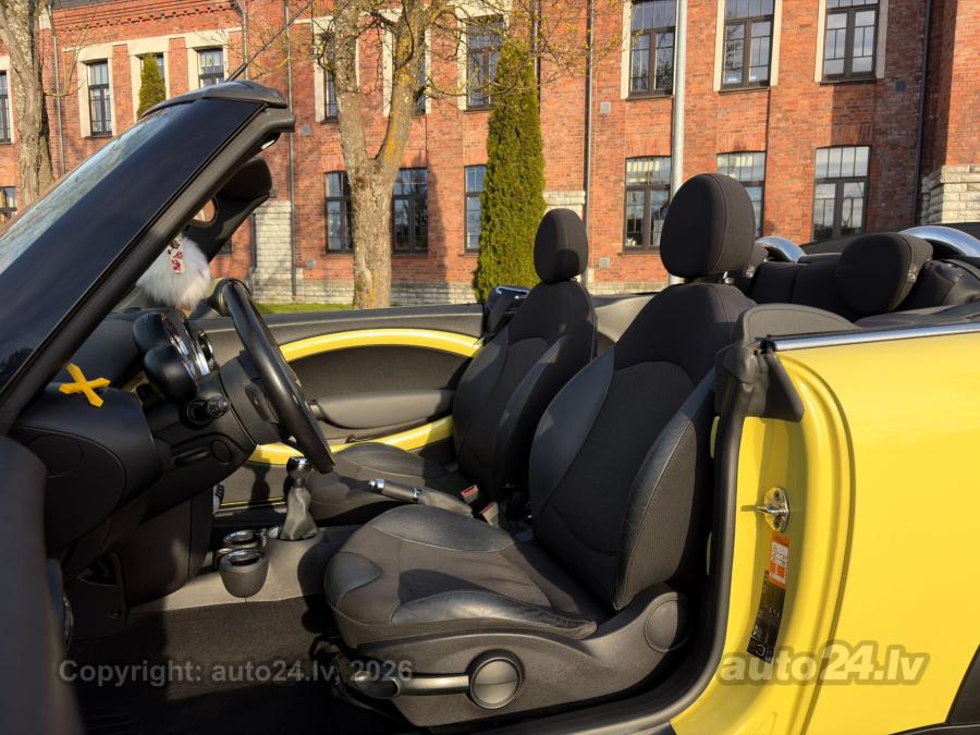 Желтый Мини Купер С 2009 в Таллин, объемом двигателя 1.60 л и пробегом 236 тыс. км за 5500 €, фото 7 на AUTOMOTO.COM.LV