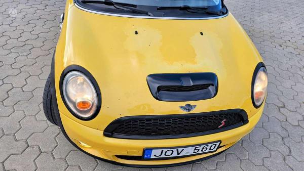 Dzeltens MINI cooper-s 2006 Viļņa, ar dzinēja tilpumu 1.60 L un nobraukumu 252 tūkst. km par 900 €, foto 10 vietnē AUTOMOTO.COM.LV