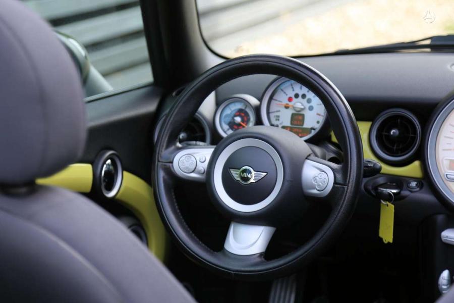 Dzeltens MINI cooper-s 2009 Viļņa, ar dzinēja tilpumu 1.60 L un nobraukumu 127 tūkst. km par 4999 €, foto 29 vietnē AUTOMOTO.COM.LV