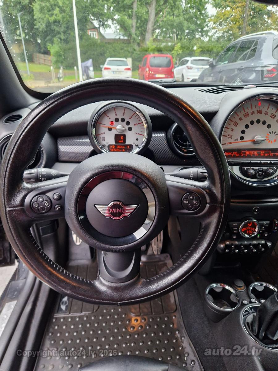 Black MINI Cooper SD 2012 in Tartu, with an engine capacity of 2.00 L and mileage of 184 thousand km for 4800 €, photo 10 on AUTOMOTO.COM.LV
