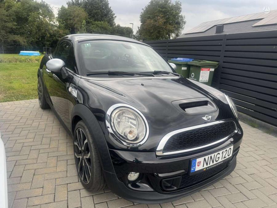 Melns MINI Cooper SD 2013 Kauņa, ar dzinēja tilpumu 2.00 L un nobraukumu 149 tūkst. km par 6500 €, foto 5 vietnē AUTOMOTO.COM.LV
