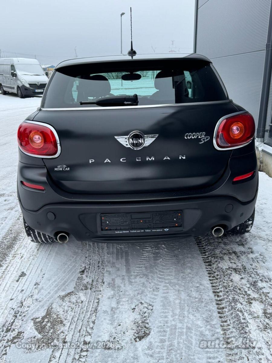 Melns MINI Cooper SD 2014 Tartu, ar dzinēja tilpumu 2.00 L un nobraukumu 159 tūkst. km par 9900 €, foto 5 vietnē AUTOMOTO.COM.LV