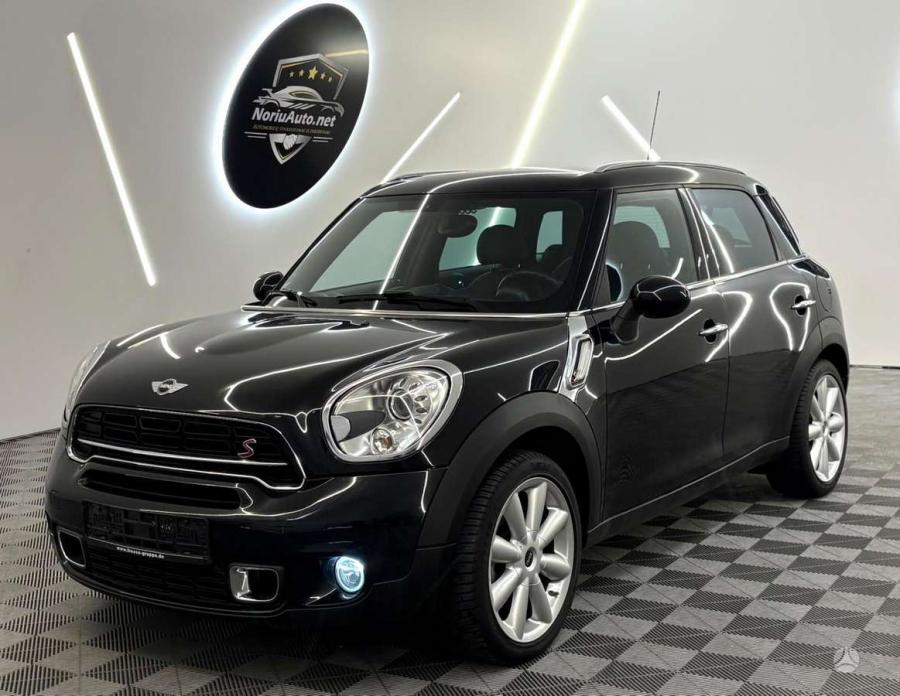 Black MINI Cooper SD 2016 in Marijampole, with an engine capacity of 2.00 L and mileage of 211 thousand km for 10750 €, photo 26 on AUTOMOTO.COM.LV