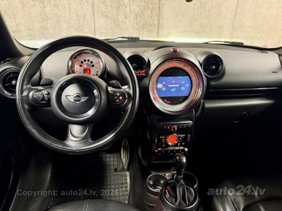 Black MINI Cooper SD 2014 in Tallinn, with an engine capacity of 2.00 L and mileage of 162 thousand km for 8995 €, photo 6 on AUTOMOTO.COM.LV