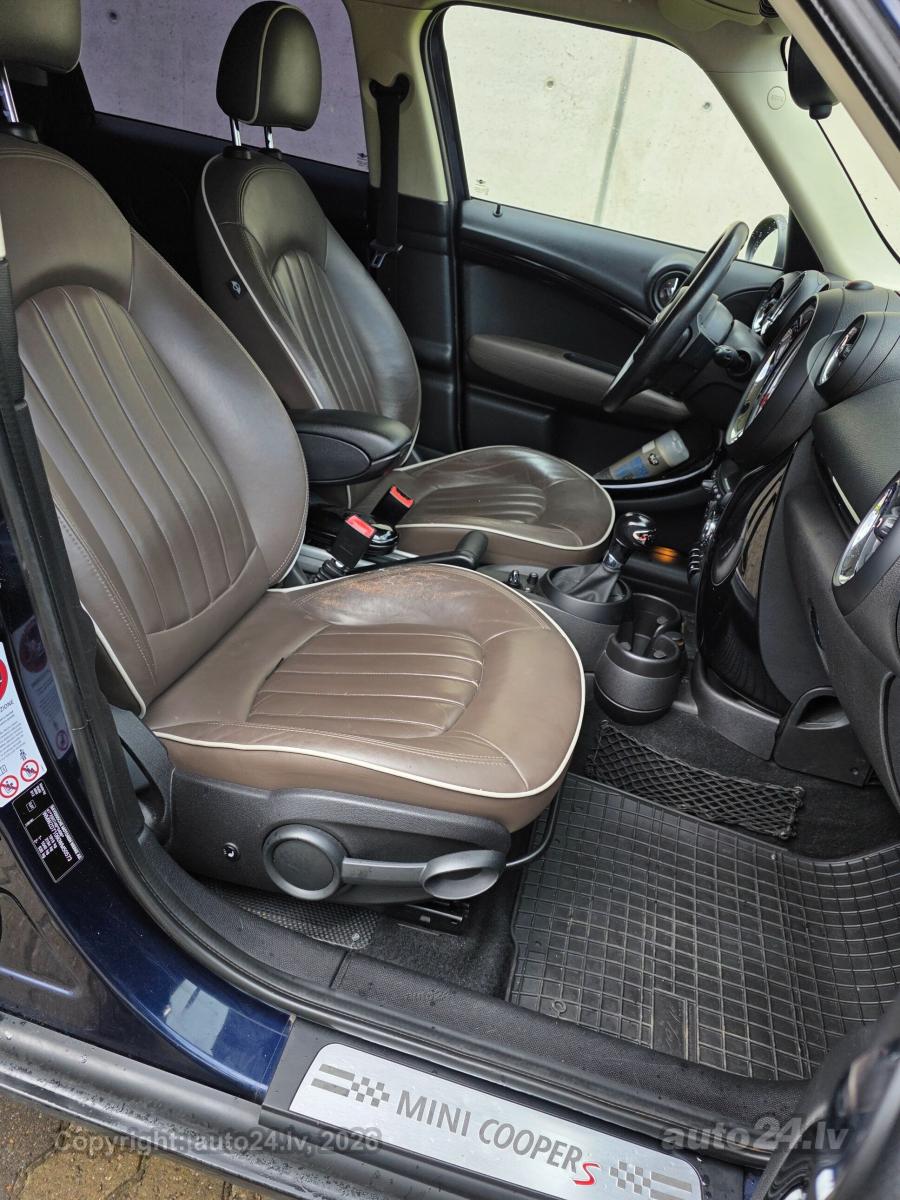 Blue MINI Cooper SD 2014 in Viljandi, with an engine capacity of 2.00 L and mileage of 226 thousand km for 8499 €, photo 18 on AUTOMOTO.COM.LV