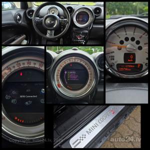 Blue MINI Cooper SD 2014 in Viljandi, with an engine capacity of 2.00 L and mileage of 226 thousand km for 8499 €, photo 23 on AUTOMOTO.COM.LV