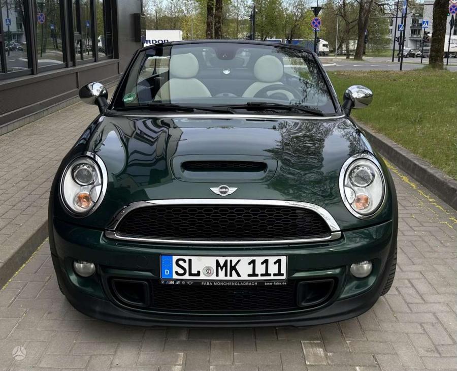 Zaļš MINI Cooper SD 2012 Viļņa, ar dzinēja tilpumu 2.00 L un nobraukumu 185 tūkst. km par 7000 €, foto 3 vietnē AUTOMOTO.COM.LV
