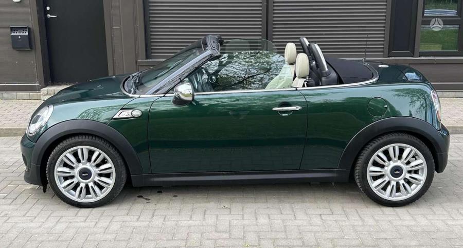 Zaļš MINI Cooper SD 2012 Viļņa, ar dzinēja tilpumu 2.00 L un nobraukumu 185 tūkst. km par 7000 €, foto 5 vietnē AUTOMOTO.COM.LV
