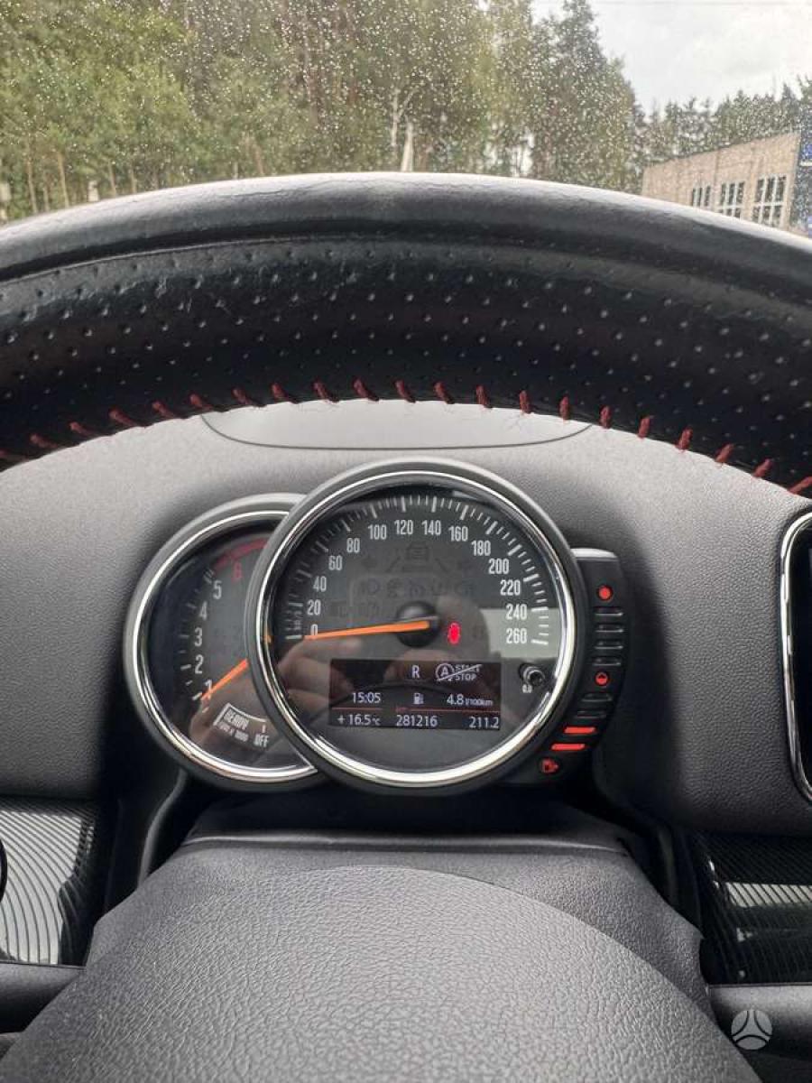 Pelēks MINI Cooper SD 2017 Jonava, ar dzinēja tilpumu 2.00 L un nobraukumu 281 tūkst. km par 14500 €, foto 22 vietnē AUTOMOTO.COM.LV