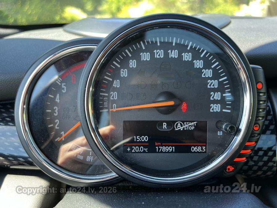 Sarkans MINI Cooper SD 2015 Tallina, ar dzinēja tilpumu 2.00 L un nobraukumu 179 tūkst. km par 15000 €, foto 19 vietnē AUTOMOTO.COM.LV