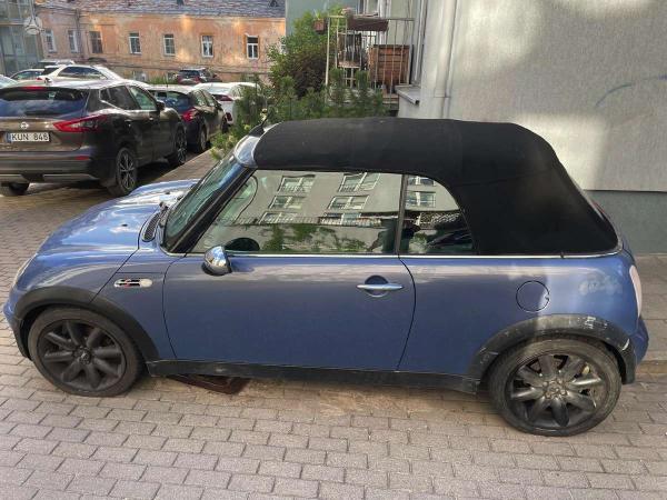 Violet MINI Cooper 2004 in Vilnius, with an engine capacity of 1.60 L and mileage of 200 thousand km for 1000 €, photo 3 on AUTOMOTO.COM.LV