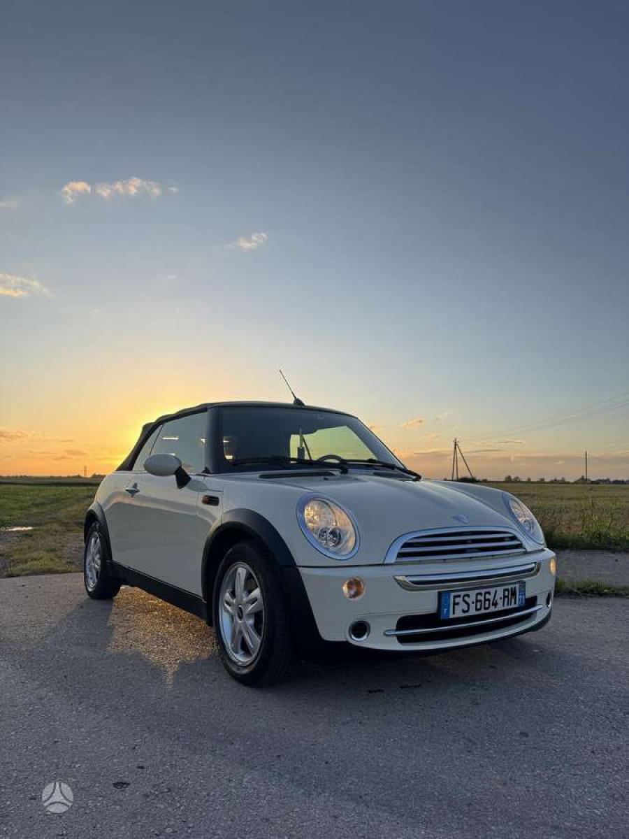 Balts MINI Cooper 2007 Radviliškis, ar dzinēja tilpumu 1.60 L un nobraukumu 101 tūkst. km par 3900 €, foto 3 vietnē AUTOMOTO.COM.LV