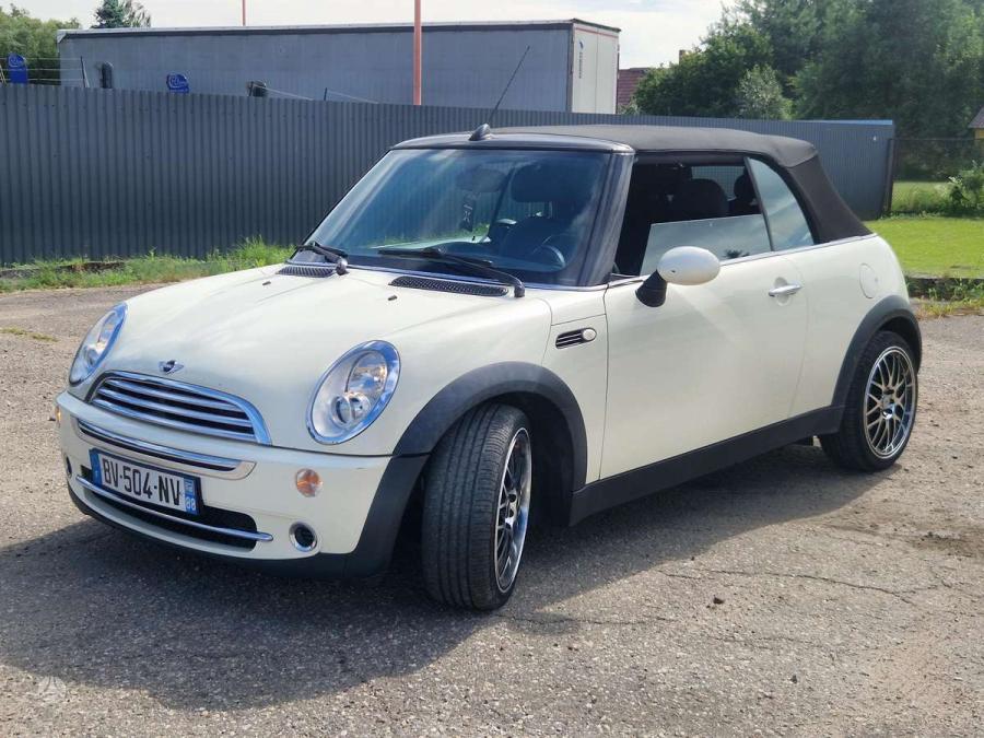 Balts MINI Cooper 2008 Kėdainiai, ar dzinēja tilpumu 1.60 L un nobraukumu 153 tūkst. km par 4900 €, foto 1 vietnē AUTOMOTO.COM.LV