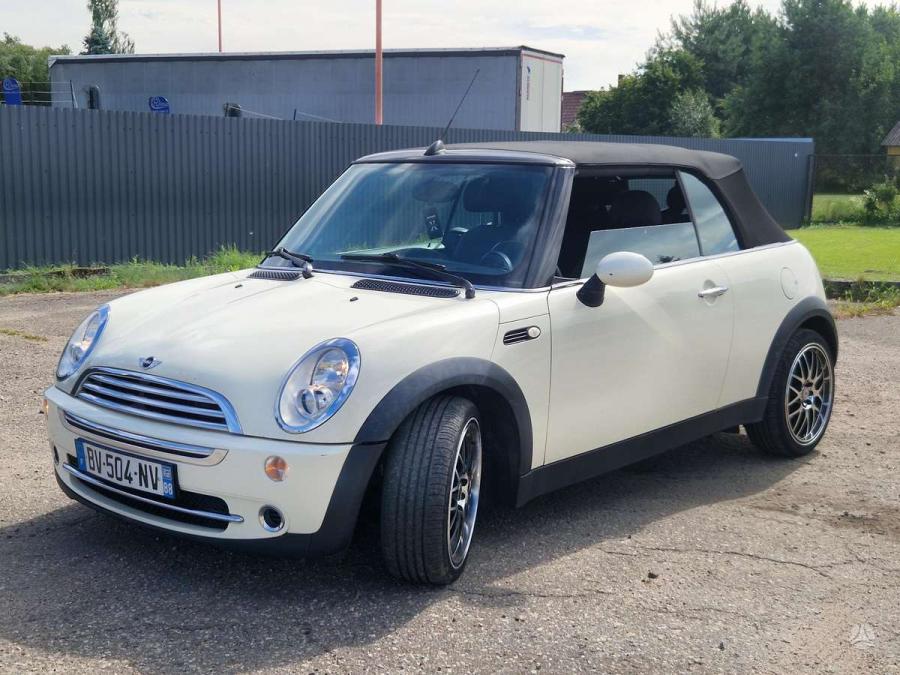Balts MINI Cooper 2008 Kėdainiai, ar dzinēja tilpumu 1.60 L un nobraukumu 153 tūkst. km par 4900 €, foto 3 vietnē AUTOMOTO.COM.LV