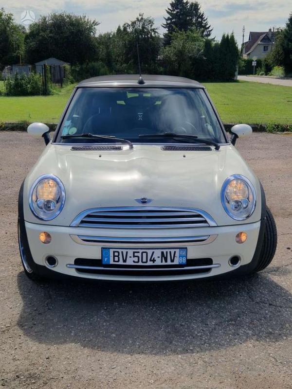 Balts MINI Cooper 2008 Kėdainiai, ar dzinēja tilpumu 1.60 L un nobraukumu 153 tūkst. km par 4900 €, foto 3 vietnē AUTOMOTO.COM.LV