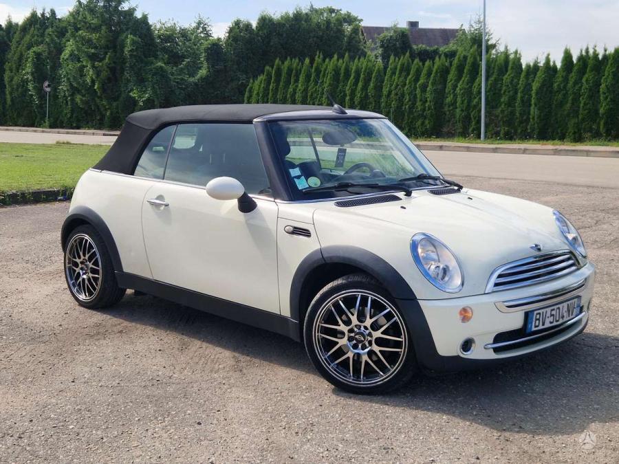 Balts MINI Cooper 2008 Kėdainiai, ar dzinēja tilpumu 1.60 L un nobraukumu 153 tūkst. km par 4900 €, foto 5 vietnē AUTOMOTO.COM.LV