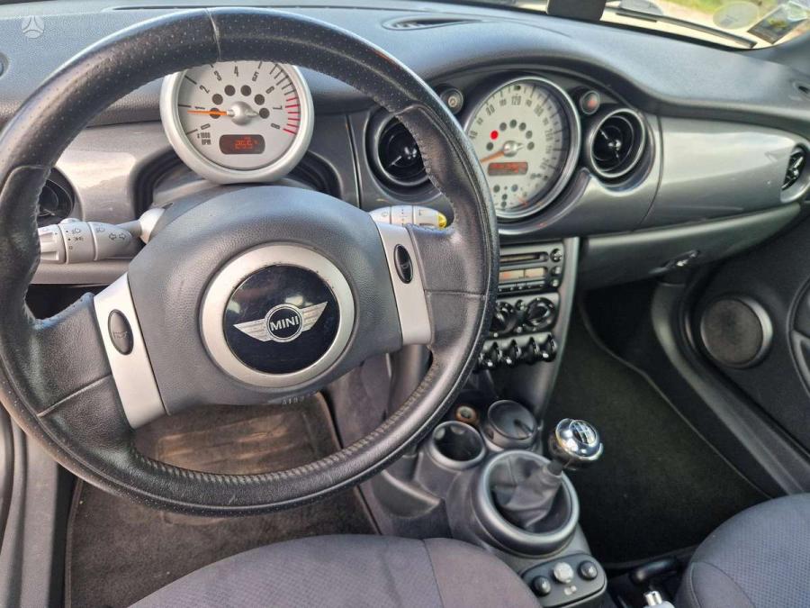 Balts MINI Cooper 2008 Kėdainiai, ar dzinēja tilpumu 1.60 L un nobraukumu 153 tūkst. km par 4900 €, foto 13 vietnē AUTOMOTO.COM.LV