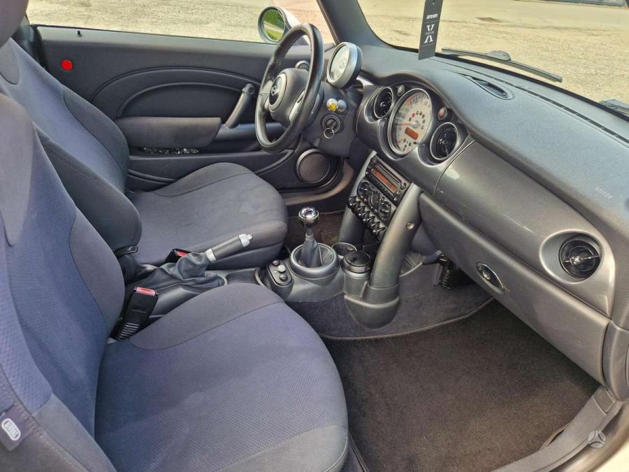 Balts MINI Cooper 2008 Kėdainiai, ar dzinēja tilpumu 1.60 L un nobraukumu 153 tūkst. km par 4900 €, foto 19 vietnē AUTOMOTO.COM.LV