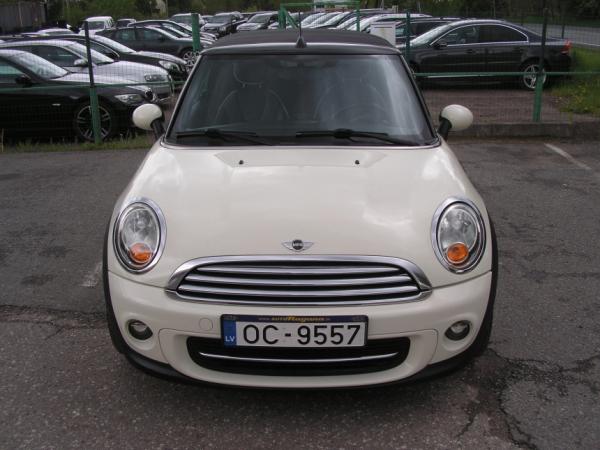 Balts MINI Cooper 2011 Rīga, ar dzinēja tilpumu 1.60 L un nobraukumu 182 tūkst. km par 5950 €, foto 4 vietnē AUTOMOTO.COM.LV