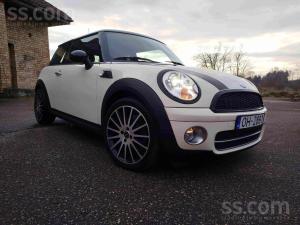 White MINI Cooper 2008 in Liepaja, with an engine capacity of 1.60 L and mileage of 243 thousand km for 3600 €, photo  on AUTOMOTO.COM.LV