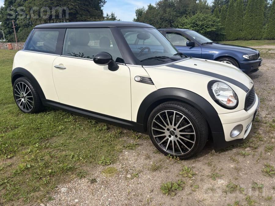 Balts MINI Cooper 2008 Liepāja, ar dzinēja tilpumu 1.60 L un nobraukumu 243 tūkst. km par 3400 €, foto 1 vietnē AUTOMOTO.COM.LV