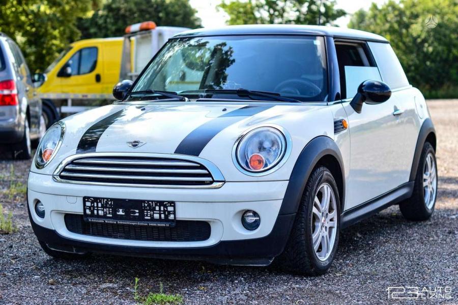 Balts MINI Cooper 2009 Kretinga, ar dzinēja tilpumu 1.60 L un nobraukumu 152 tūkst. km par 3650 €, foto 1 vietnē AUTOMOTO.COM.LV
