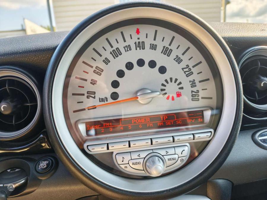 Balts MINI Cooper 2010 Utena, ar dzinēja tilpumu 1.60 L un nobraukumu 191 tūkst. km par 3390 €, foto 11 vietnē AUTOMOTO.COM.LV