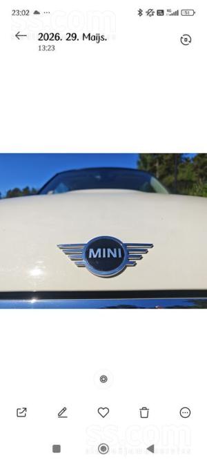 White MINI Cooper 2020 in Riga, with an engine capacity of 2.00 L and mileage of 120 thousand km for 13999 €, photo 15 on AUTOMOTO.COM.LV