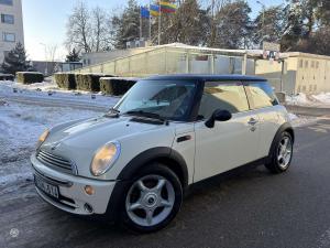 White MINI Cooper 2006 in Vilnius, with an engine capacity of 1.60 L and mileage of 165 thousand km for 1500 €, photo  on AUTOMOTO.COM.LV