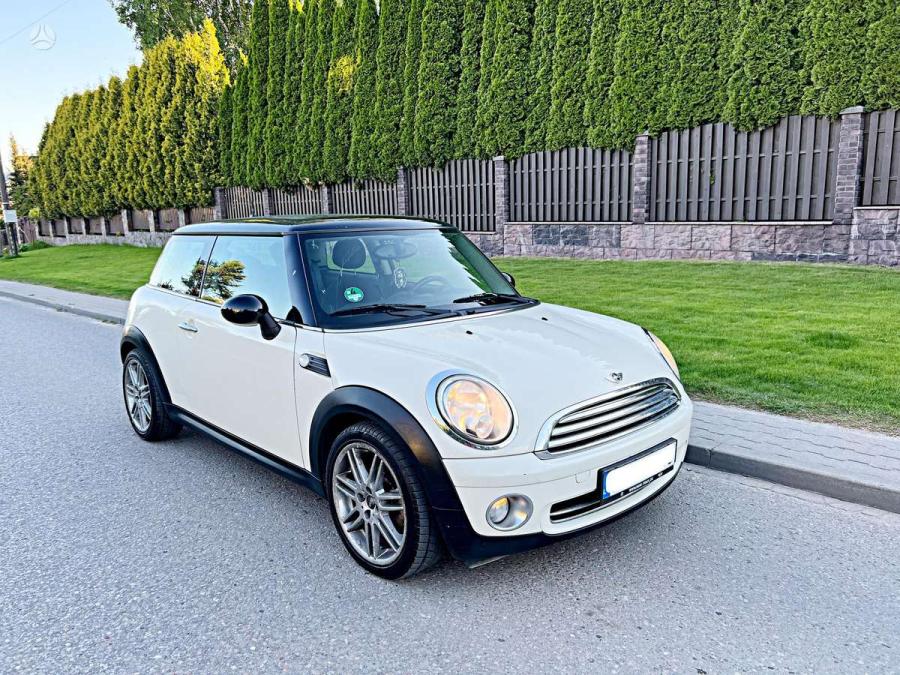 Balts MINI Cooper 2007 Viļņa, ar dzinēja tilpumu 1.60 L un nobraukumu 211 tūkst. km par 3499 €, foto 9 vietnē AUTOMOTO.COM.LV
