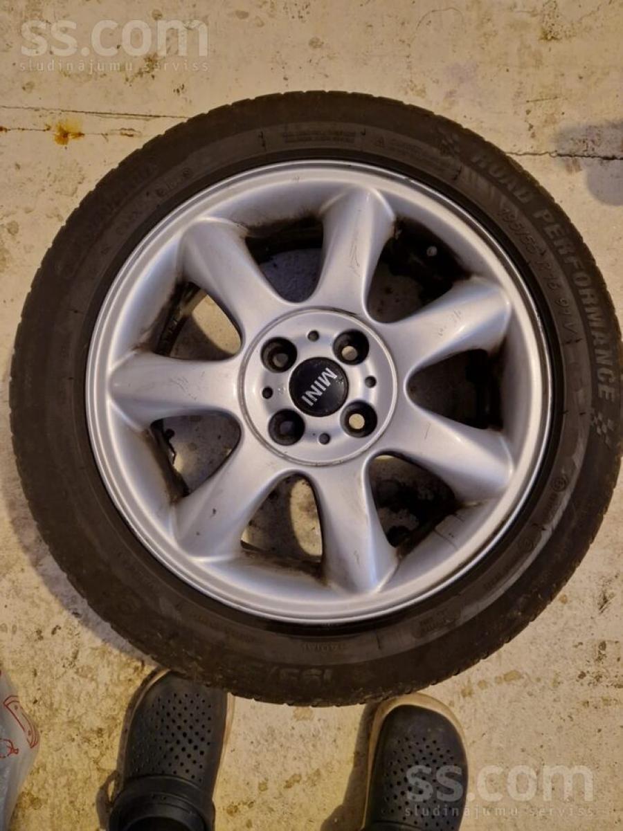 Balts MINI Cooper 2008 Rīga, ar dzinēja tilpumu 1.60 L un nobraukumu 305 tūkst. km par 2850 €, foto 14 vietnē AUTOMOTO.COM.LV