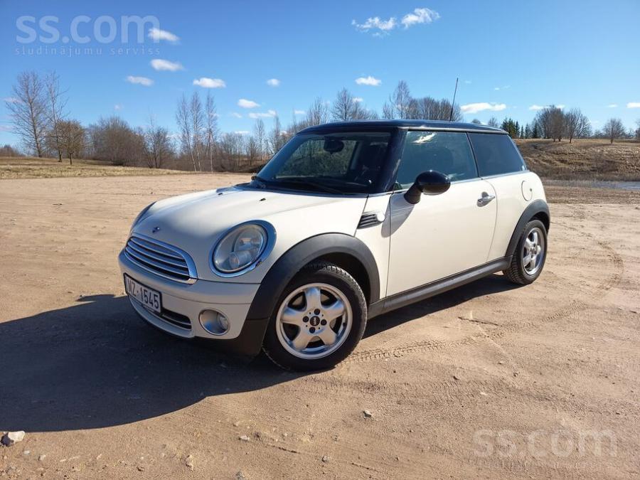 Balts MINI Cooper 2008 Saldus, ar dzinēja tilpumu 1.60 L un nobraukumu 206 tūkst. km par 2500 €, foto 1 vietnē AUTOMOTO.COM.LV