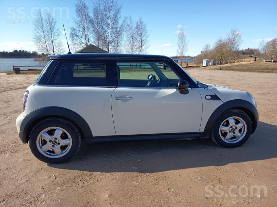 Balts MINI Cooper 2008 Saldus, ar dzinēja tilpumu 1.60 L un nobraukumu 206 tūkst. km par 2500 €, foto 6 vietnē AUTOMOTO.COM.LV
