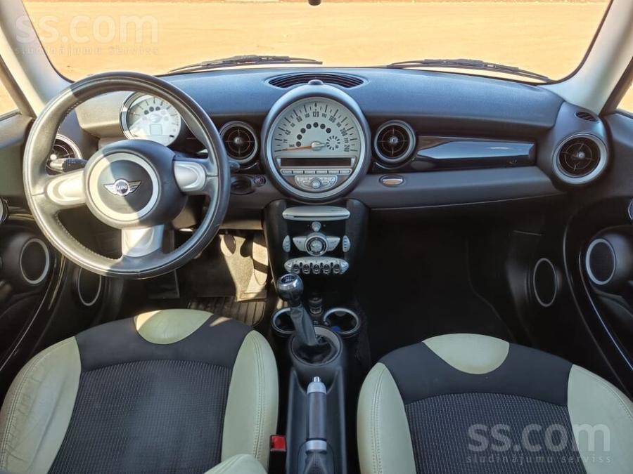 Balts MINI Cooper 2008 Saldus, ar dzinēja tilpumu 1.60 L un nobraukumu 206 tūkst. km par 2500 €, foto 11 vietnē AUTOMOTO.COM.LV