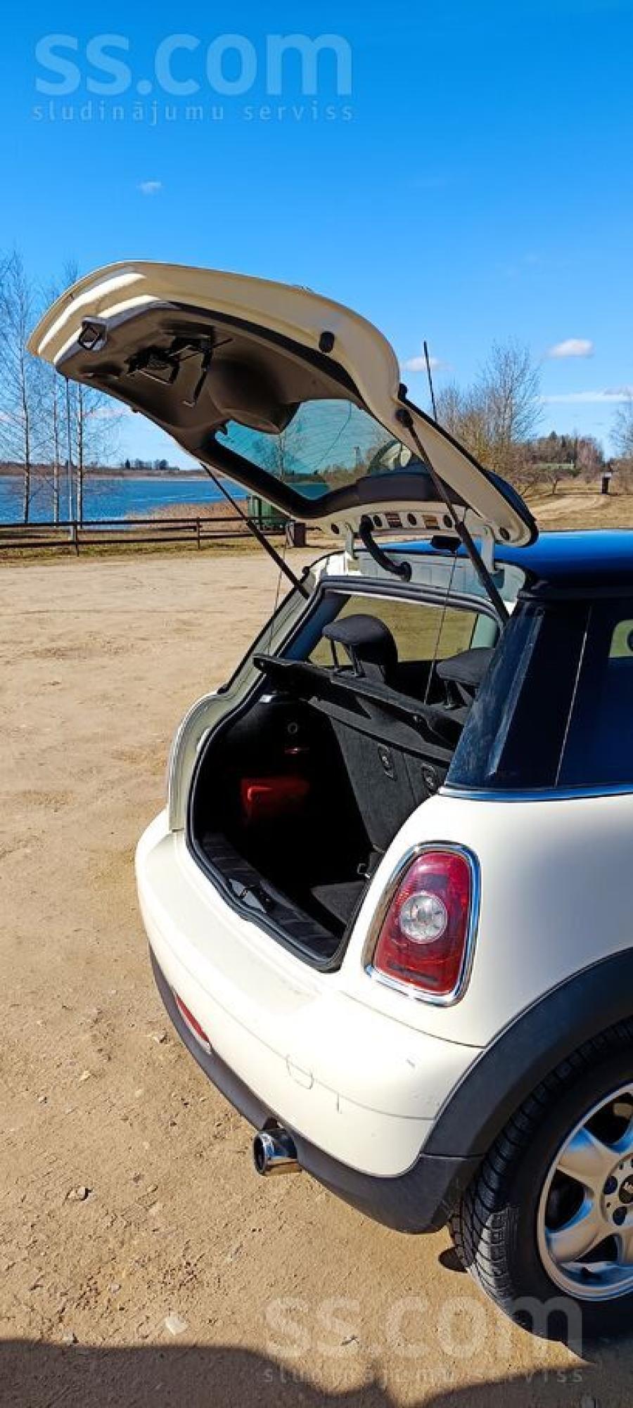 Balts MINI Cooper 2008 Saldus, ar dzinēja tilpumu 1.60 L un nobraukumu 206 tūkst. km par 2500 €, foto 18 vietnē AUTOMOTO.COM.LV