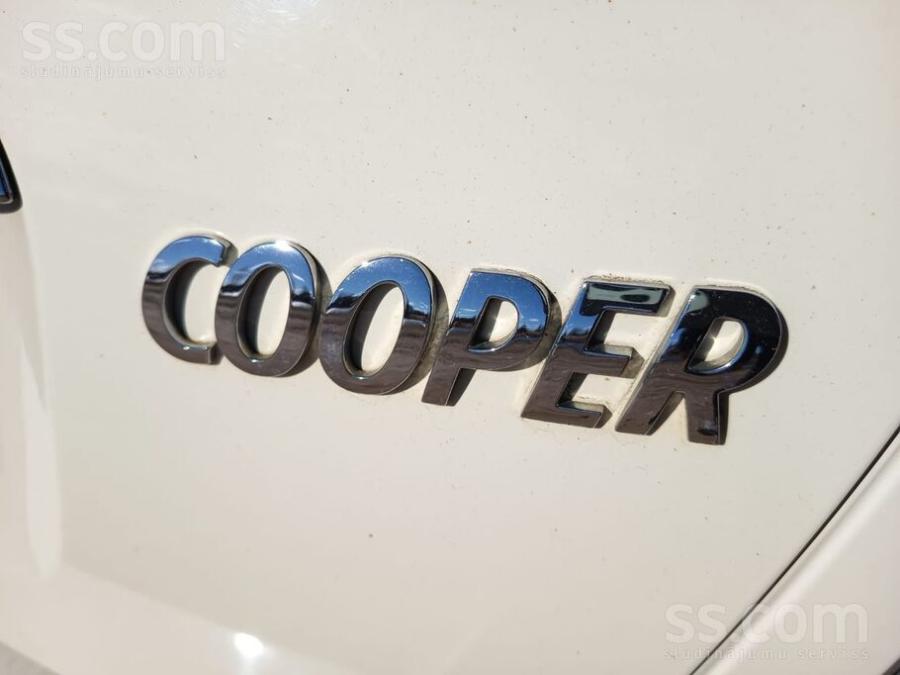 Balts MINI Cooper 2008 Saldus, ar dzinēja tilpumu 1.60 L un nobraukumu 206 tūkst. km par 2500 €, foto 22 vietnē AUTOMOTO.COM.LV