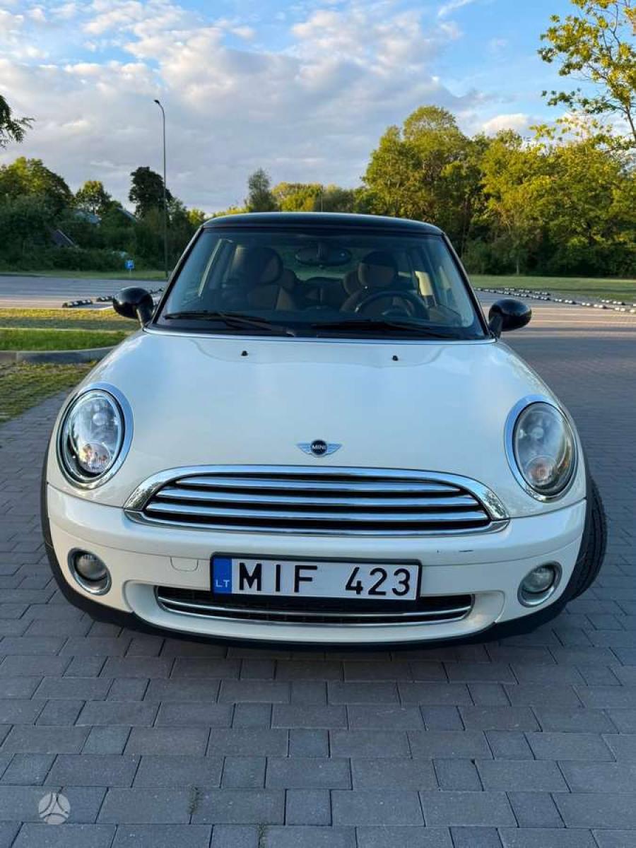 Balts MINI Cooper 2008 Kauņa, ar dzinēja tilpumu 1.60 L un nobraukumu 219 tūkst. km par 2200 €, foto 5 vietnē AUTOMOTO.COM.LV