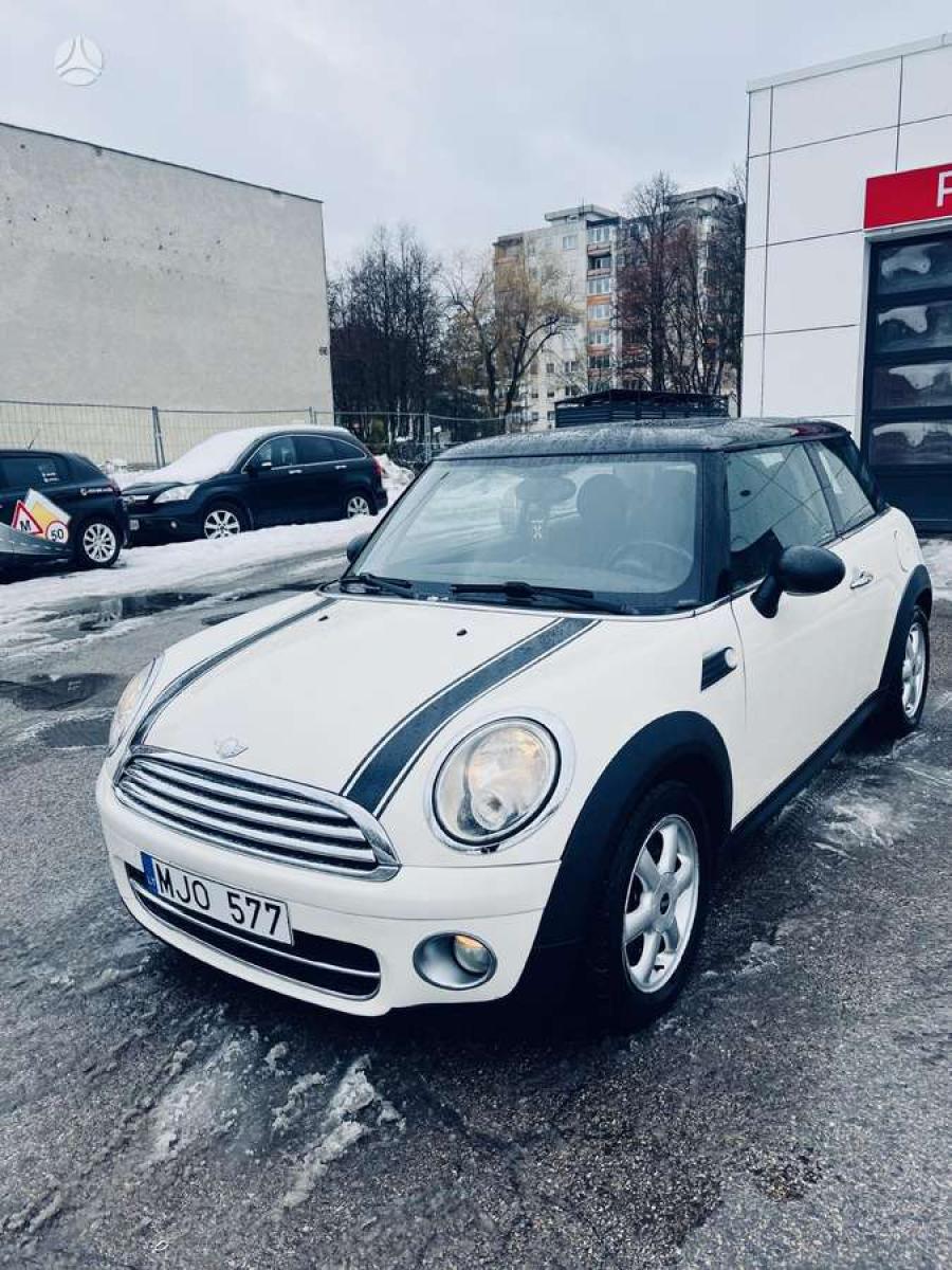 Balts MINI Cooper 2010 Kauņa, ar dzinēja tilpumu 1.56 L un nobraukumu 213 tūkst. km par 3550 €, foto 3 vietnē AUTOMOTO.COM.LV