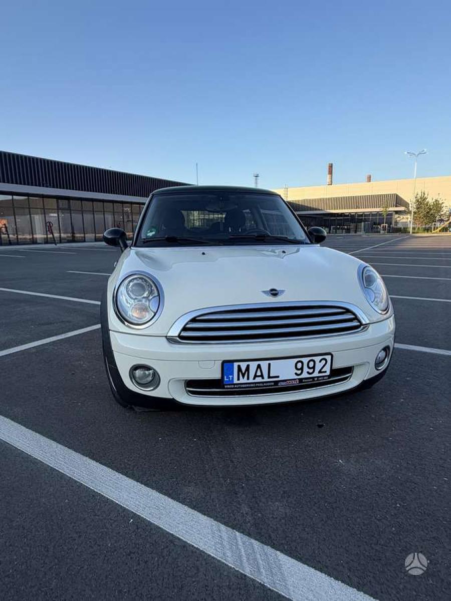 Balts MINI Cooper 2010 Kauņa, ar dzinēja tilpumu 1.60 L un nobraukumu 227 tūkst. km par 3700 €, foto 7 vietnē AUTOMOTO.COM.LV
