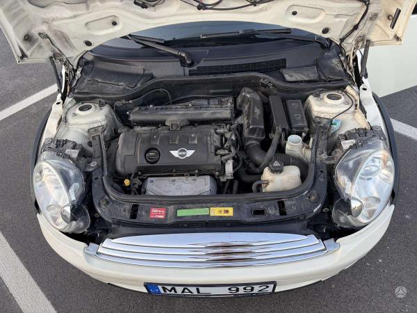 Balts MINI Cooper 2010 Kauņa, ar dzinēja tilpumu 1.60 L un nobraukumu 227 tūkst. km par 3700 €, foto 7 vietnē AUTOMOTO.COM.LV