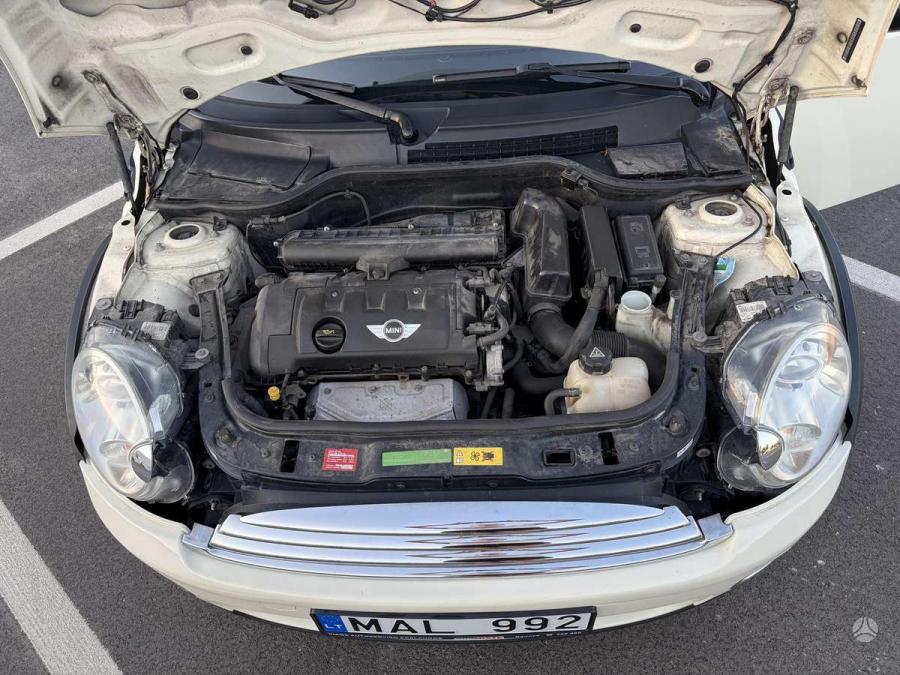 Balts MINI Cooper 2010 Kauņa, ar dzinēja tilpumu 1.60 L un nobraukumu 227 tūkst. km par 3700 €, foto 8 vietnē AUTOMOTO.COM.LV
