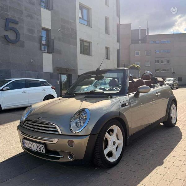 Yellow MINI Cooper 2007 in Vilnius, with an engine capacity of 1.60 L and mileage of 201 thousand km for 3400 €, photo 5 on AUTOMOTO.COM.LV
