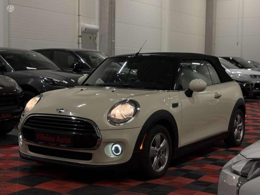 Yellow MINI Cooper 2017 in Vilnius, with an engine capacity of 1.50 L and mileage of 113 thousand km for 10490 €, photo 29 on AUTOMOTO.COM.LV