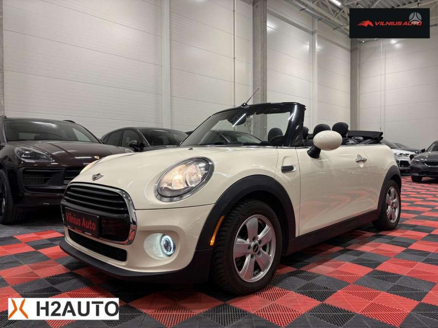 Yellow MINI Cooper 2017 in Vilnius, with an engine capacity of 1.50 L and mileage of 113 thousand km for 9990 €, photo 1 on AUTOMOTO.COM.LV