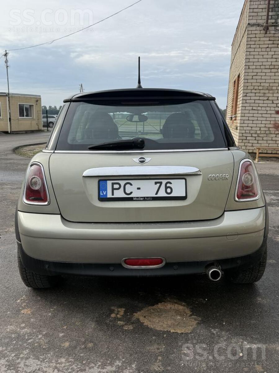 Dzeltens MINI Cooper 2007 Jelgava, ar dzinēja tilpumu 1.60 L un nobraukumu 131 tūkst. km par 3600 €, foto 4 vietnē AUTOMOTO.COM.LV