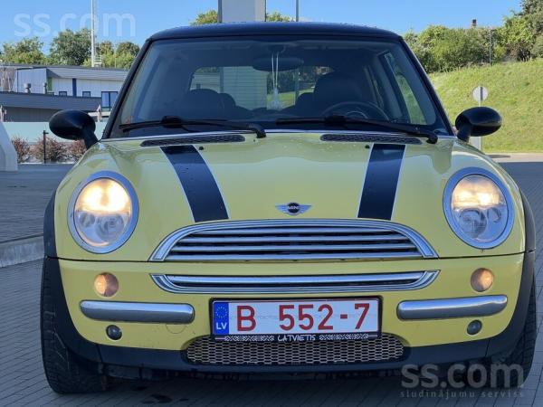 Dzeltens MINI Cooper 2003 Rēzekne, ar dzinēja tilpumu 1.60 L un nobraukumu 260 tūkst. km par 2150 €, foto 1 vietnē AUTOMOTO.COM.LV