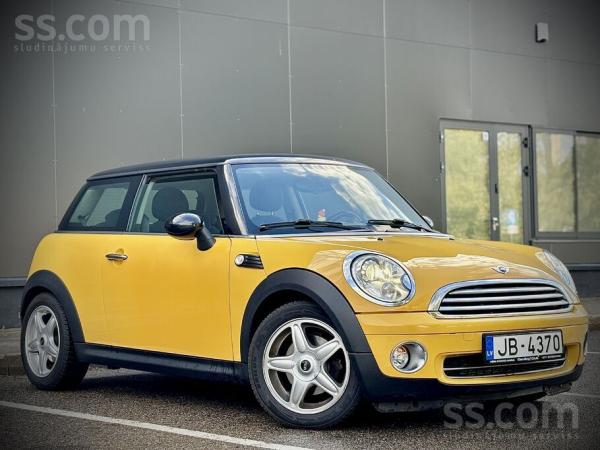 Dzeltens MINI Cooper 2007 Rīga, ar dzinēja tilpumu 1.60 L un nobraukumu 213 tūkst. km par 3000 €, foto 1 vietnē AUTOMOTO.COM.LV