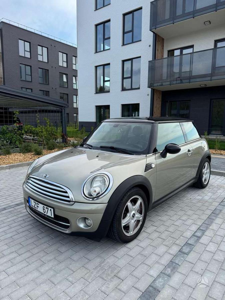 Dzeltens MINI Cooper 2009 Viļņa, ar dzinēja tilpumu 1.60 L un nobraukumu 184 tūkst. km par 4499 €, foto 1 vietnē AUTOMOTO.COM.LV