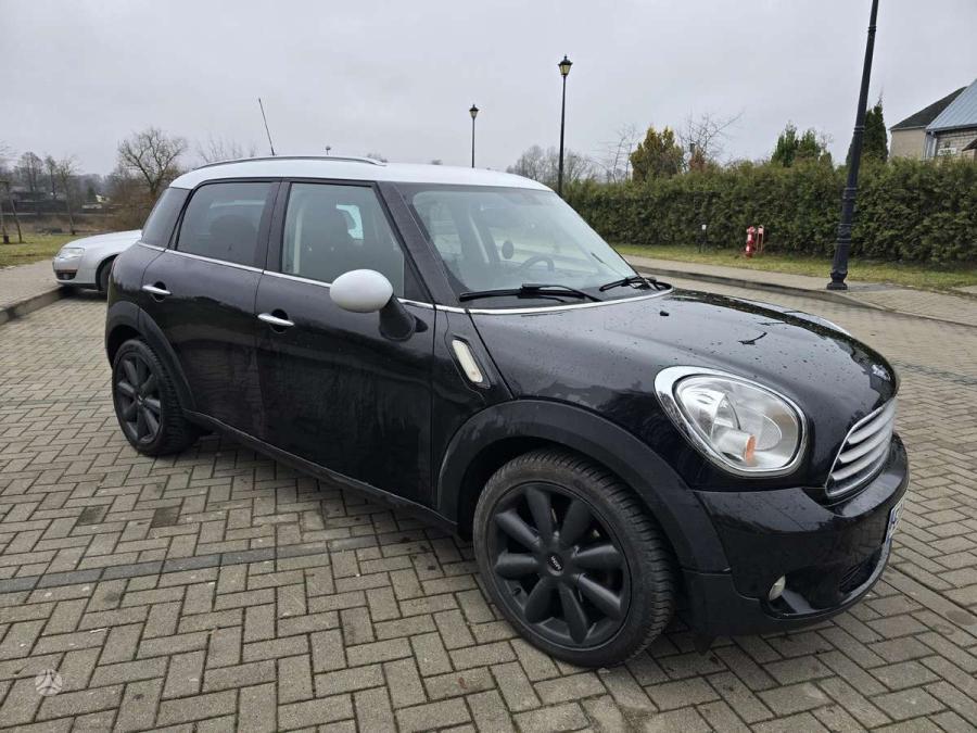 Melns MINI Countryman 2011 Jonava, ar dzinēja tilpumu 1.60 L un nobraukumu 346 tūkst. km par 3750 €, foto 4 vietnē AUTOMOTO.COM.LV